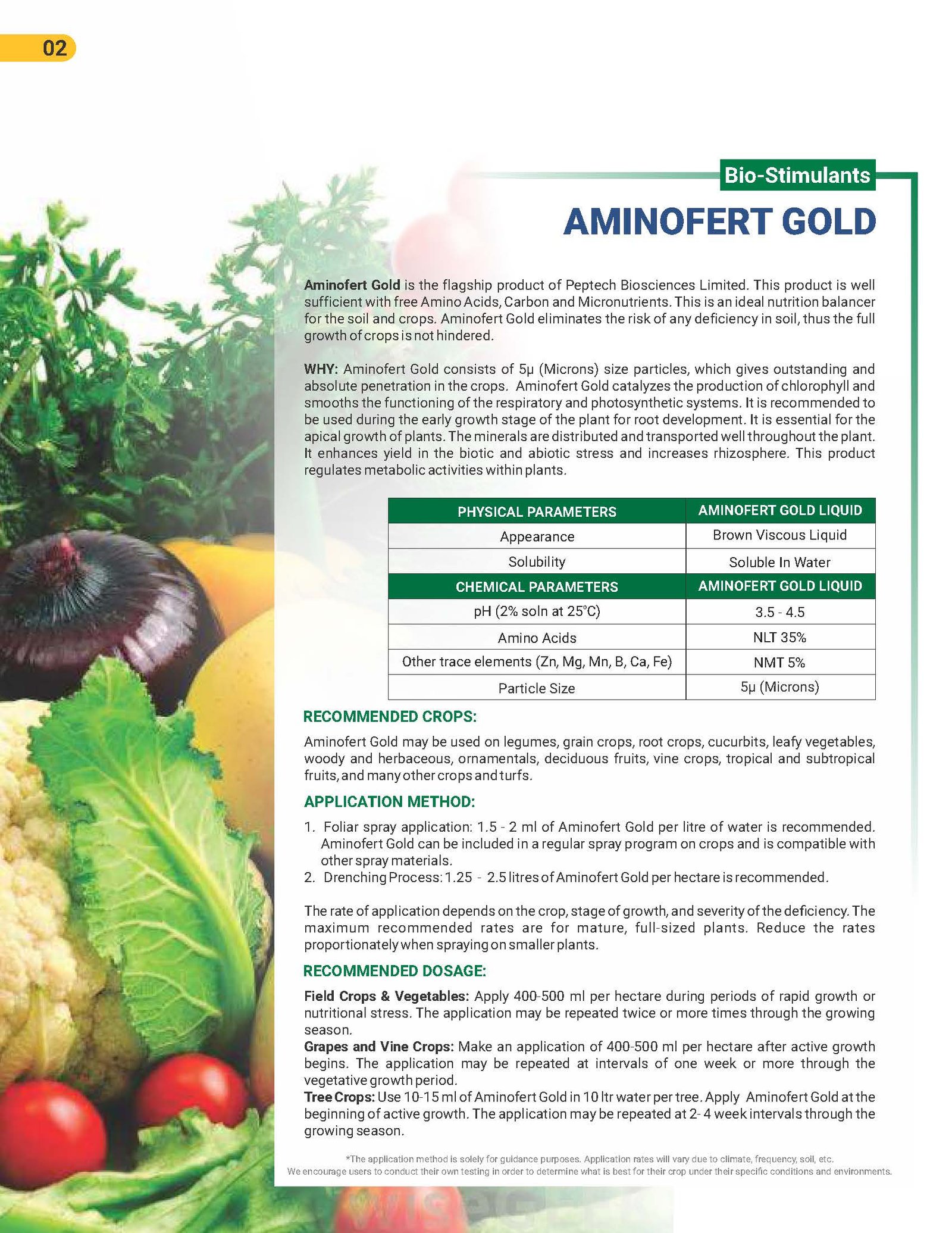 Export Peptech Profile 2023 - Peptech Biosciences Ltd.